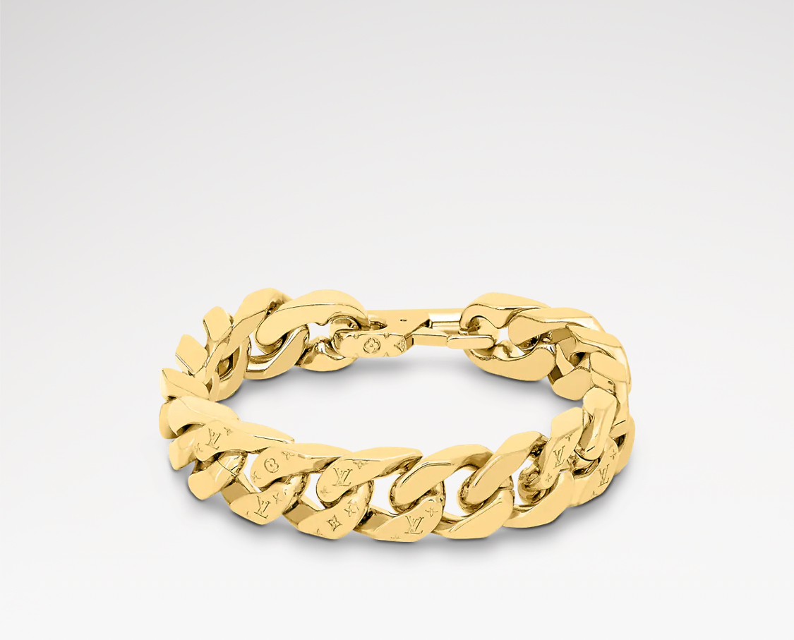 Louis Vuitton Chain Link Bracelet - GlamGems Boutique